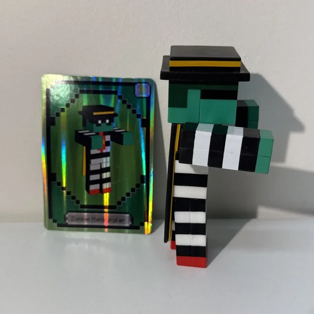 Minecraft | Toys | 225 Mcdonalds Minecraft Happy Meal Zombie Hamburglar ...